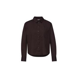 Street One Langarmbluse in espresso brown | Gr.: 38