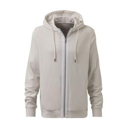 AUTHENTIC LE JOGGER Kapuzensweatjacke in creme | Gr.: 52/54