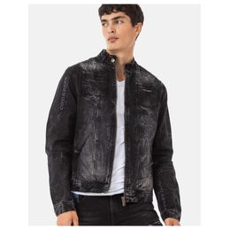 Cipo & Baxx Cipo & Baxx Bikerjacke CJ299 in BLACK | Gr.: M