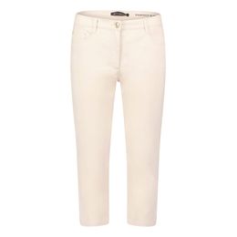 Betty Barclay Sommerhose Slim Fit in Grau Beige | Gr.: 46