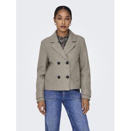 Only Between-Seasons Coat 'ONLFreja' female size XL mottled brown