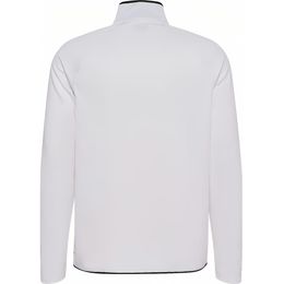 Hummel Trainingsjacke "Core 2.0 Half Zip" in Wei&szlig; | Gr.: L