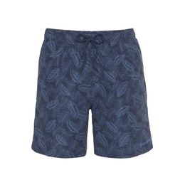 Bruno Banani Badeshorts in blau bedruckt | Gr.: L