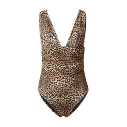 Hunkem&ouml;ller Hunkem&ouml;ller Badeanzug Damen Gr&ouml;&szlig;e S braun / taupe / schwarz