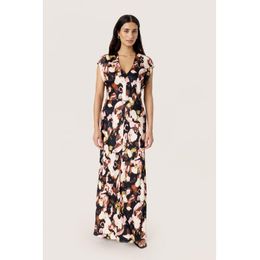 Soaked in Luxury Kleid SLCinna Slim fit in Chocolate Autumn Leaves | Gr.: XL