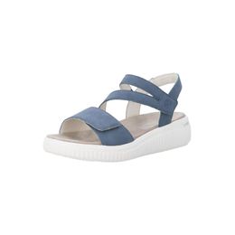 Remonte Plateau Sandaletten in Blau | Gr.: 40