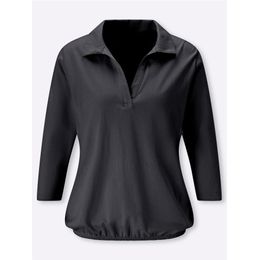 Sieh an! Poloshirt in schwarz | Gr.: 54