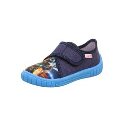 Superfit Geschlossener Hausschuh BILL in Blau | Gr.: 26