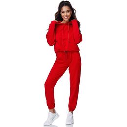 Tazzio Jogginganzug "F200" - in Rot | Gr.: M