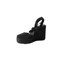 KOROSHI Einfache, schicke Hightech-Sandalen in Schwarz | Gr.: 39