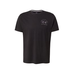 La Martina T-Shirt Herren Gr&ouml;&szlig;e M grau / schwarz