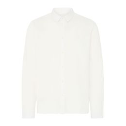 Blend Herren Leinenhemd "Leinenhemd BHAban Slub Linen Mix", wei&szlig;, Gr. 3X, Obermaterial: 70% Baumwolle CO. 30% Leinen LI., Hemden