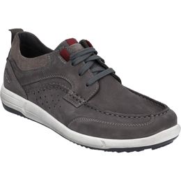 Josef Seibel Herren Schn&uuml;rschuh "Enrico 25, granit-kombi", Gr. 47, grau, Obermaterial: 100% Rindsleder Leather cow., Schuhe