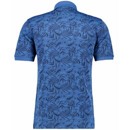 Ragman Herren Poloshirtblau, melange, 765, Gr. XL, Piqu&eacute;, 62% Baumwolle 38% Polyester, Shirts