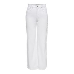 Only Jeans mit weitem Bein in White | Gr.: W32/L32
