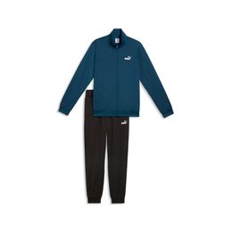 Puma Herren Trainingsanzug "ESS POLY SUIT", blau, Gr. M, unifarben, Trikot, Obermaterial: 100% Polyester, Sportanz&uuml;ge, Sportanzug, f&uuml;r entspannte