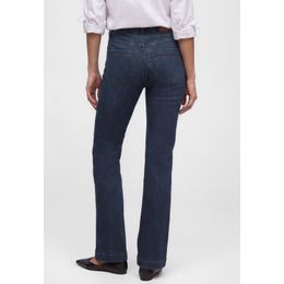 Street One Damen Slim-fit-Jeans, blau, Gr. 25, unifarben, Web, 72% Baumwolle, 27% Polyester, 1% Elasthan, Jeans, High Waist