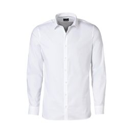 OLYMP Herren Businesshemd "OLYMP No. Six, Super Slim, Urban Kent", wei&szlig;, Gr. 39, 97% Baumwolle, 3% Elastolefin, Hemden