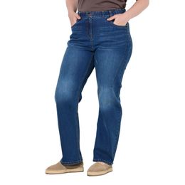 Ulla Popken Jeans in blue denim | Gr.: 48 - Normalgr&ouml;&szlig;e