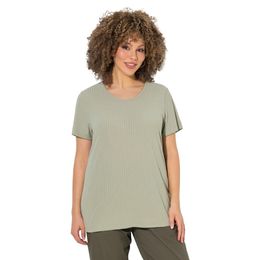 Ulla Popken Shirt in hellkhaki | Gr.: 54-56