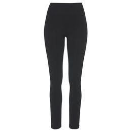 Lascana Seamless Leggings in schwarz | Gr.: S