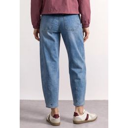 Street One Damen Comfort-fit-Jeans, blau, Gr. 33, unifarben, Jeans, 63% Baumwolle, 25% Polyester, 10% Viskose, 2% Elasthan, Jeans, 5-Pocket-Style