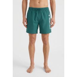 O`Neill O'NEILL Herren Badeshorts "O'NEILL LOGO 16'' SWIMSHORTS", gr&uuml;n, Gr. XXL, Obermaterial: 100% Polyester, Badehosen, mit Seiten- und Ges&auml;&szlig;taschen
