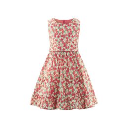 happy girls M&auml;dchen Sommerkleid, bunt, Gr. 128, bedruckt, gebl&uuml;mt, Web, Obermaterial: 100% Baumwolle. Futter: 100% Baumwolle, Kleider
