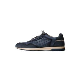 Redskins Lubec-Sneaker aus Leder Blau | Gr.: 45