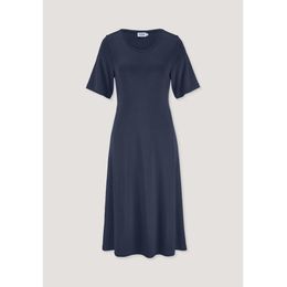hessnatur Jersey Kleid in mitternachtsblau | Gr.: 36