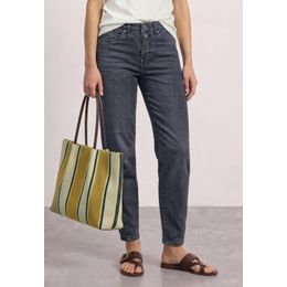 Street One Damen Loose-fit-Jeans, grau, Gr. 28, unifarben, Jeans, 83% Baumwolle, 15% Polyester, 2% Elasthan, Jeans, 5-Pocket-Style