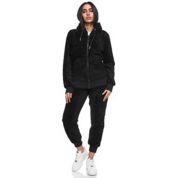 REPUBLIX Jogginganzug CALLIE in Schwarz | Gr.: S