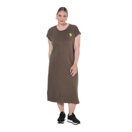 MIAMODA Kleid in dunkles olive | Gr.: 56