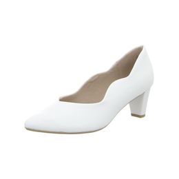 Caprice Klassischer Pump in wei&szlig; | Gr.: 39