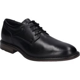 Josef Seibel Herren Schn&uuml;rschuh "Earl 05, schwarz", Gr. 42, schwarz, Obermaterial: 100% Rindsleder Leather cow., Schuhe