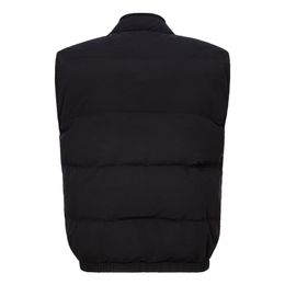 Herren Steppweste, schwarz, Gr. XL, United Colors Of Benetton, Web, Obermaterial: 100% Polyester, Westen