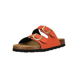 NOU Damen Sandale "Whitehill V2", Gr. 38, orange, Lederimitat, Schuhe, mit atmungsaktivem Fu&szlig;bett