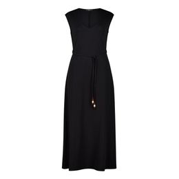Zero Maxikleid mit G&uuml;rtel in Black Beauty | Gr.: 36