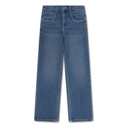 LEVI'S KIDS Jungen Stretch-Jeans "LVB STAY LOOSE TAPER JEANS", blau, Gr. 8, Denim/Jeans, Obermaterial: 62% Baumwolle, 31% Polyester, 5% Viskose, 2%