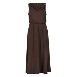 Zero Midikleid mit Schnalle in Chocolate Plum | Gr.: 36