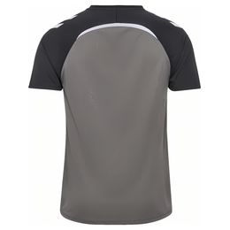 Hummel Sportshirt "Lead 2.0 Jersey S/S" in Grau | Gr.: S