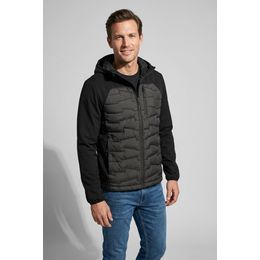 Icepeak Herren Funktionsjacke "BYHALIA", schwarz, Gr. 54, Obermaterial: 100% Polyester, Jacken, atmungsaktiv, wasserabweisend, aus Polyester