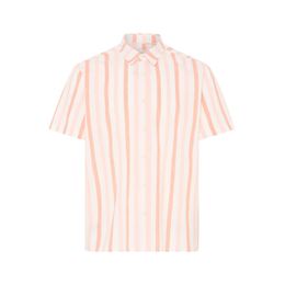 Blend Herren Leinenhemd "Leinenhemd BHAban", orange, Gr. 3X, Obermaterial: 70% Baumwolle CO. 30% Leinen LI., Hemden