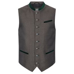 N&uuml;bler N&Uuml;BLER Herren Trachtenweste "Trachtengilet Marone", braun, Gr. 54, Obermaterial: 100% Baumwolle CO. 100% Baumwolle CO., Westen