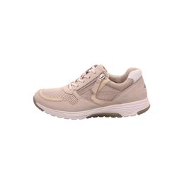 rollingsoft Komfort Schn&uuml;rschuhe in Beige | Gr.: 40