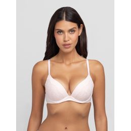 Dorina Damen Push-up-BH "Willa", Gr. 85, beige, Microtouch, Obermaterial: 65% Polyamid, 25% Polyester, 10% Elasthan, BHs, leicht gepolsterte Cups,