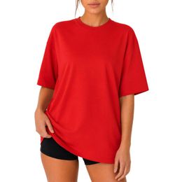 Reichstadt Damen Oversized Oversized T-Shirt in Red | Gr.: L