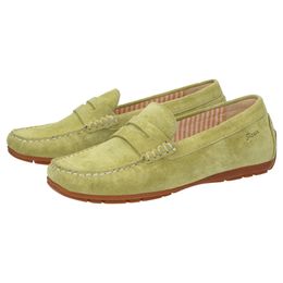 Sioux Damen Slipper "Carmona-700", Gr. 45, braun, Obermaterial: 100% Kalbsveloursleder CAVL. 100% Gummi rubber., Schuhe