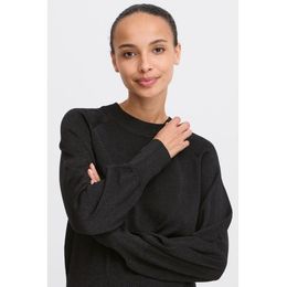 b. young Strickpullover langarm BYMOBBE Regular fit in Black Mix | Gr.: XS