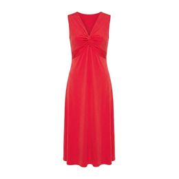 Angel of Style Kleid in neon rot | Gr.: 56